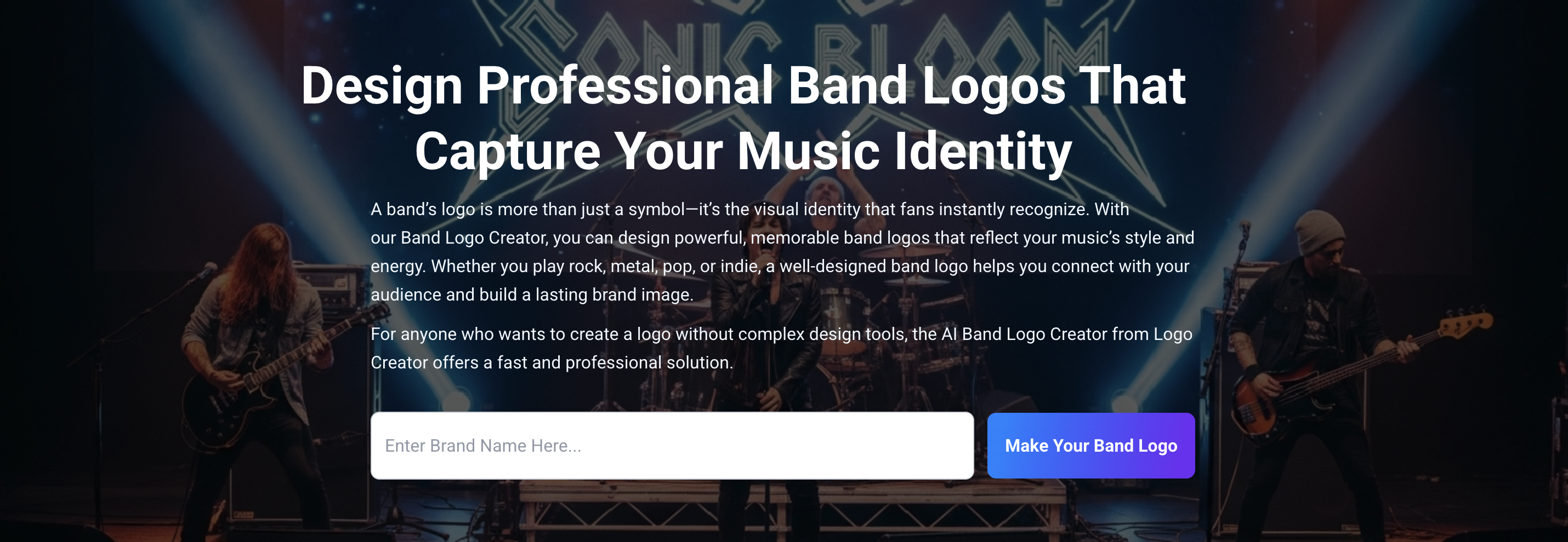 AI Band Logo Creator